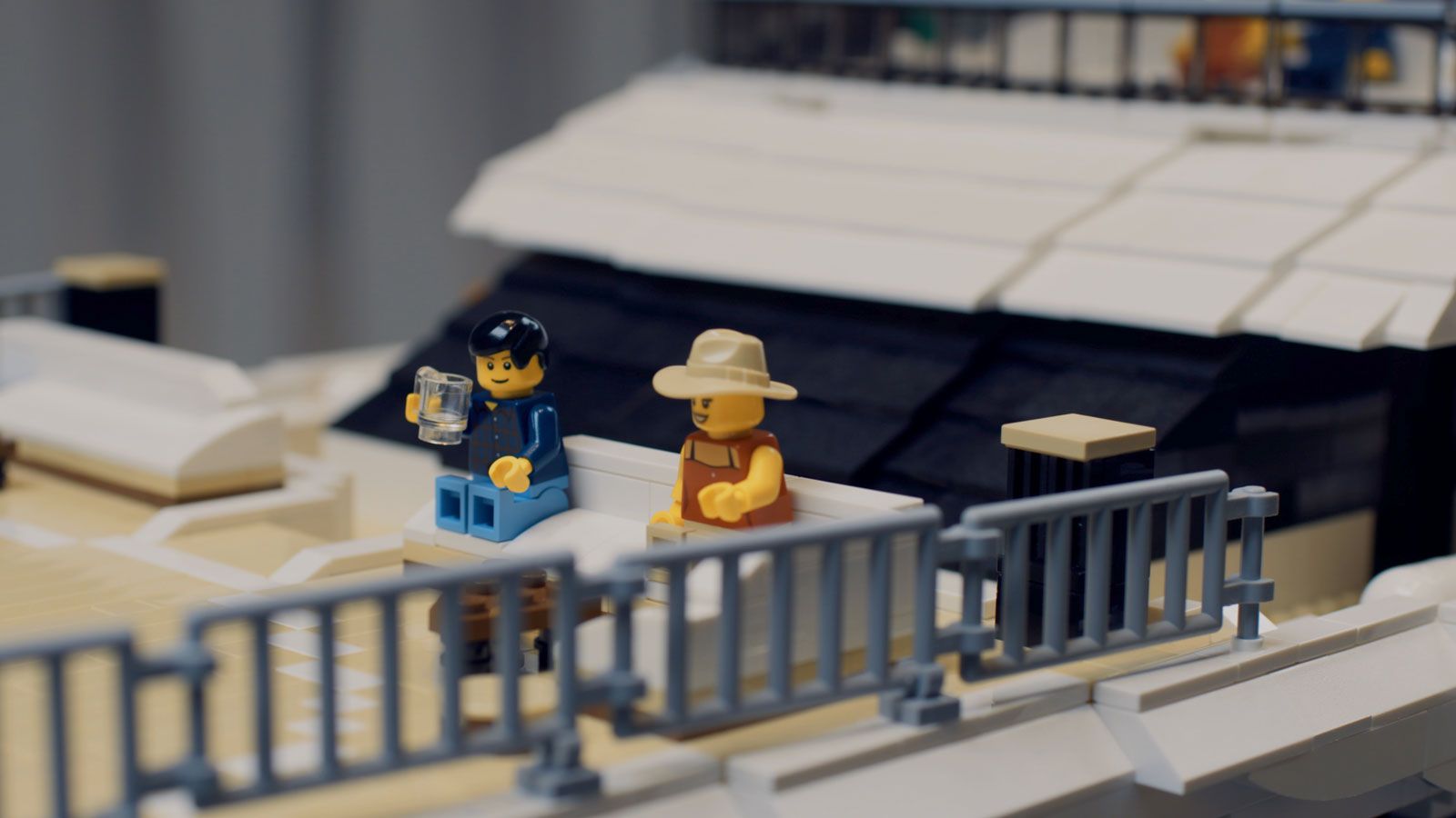 Lego experts recreate Heesen flagship Project Cosmos